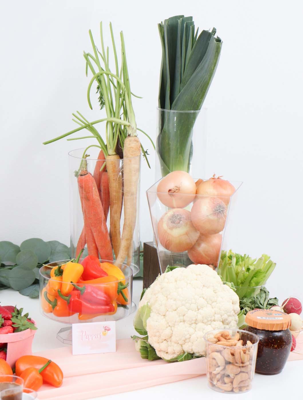 How to Make a Vegetable Food Bar for Weddings | Fun365