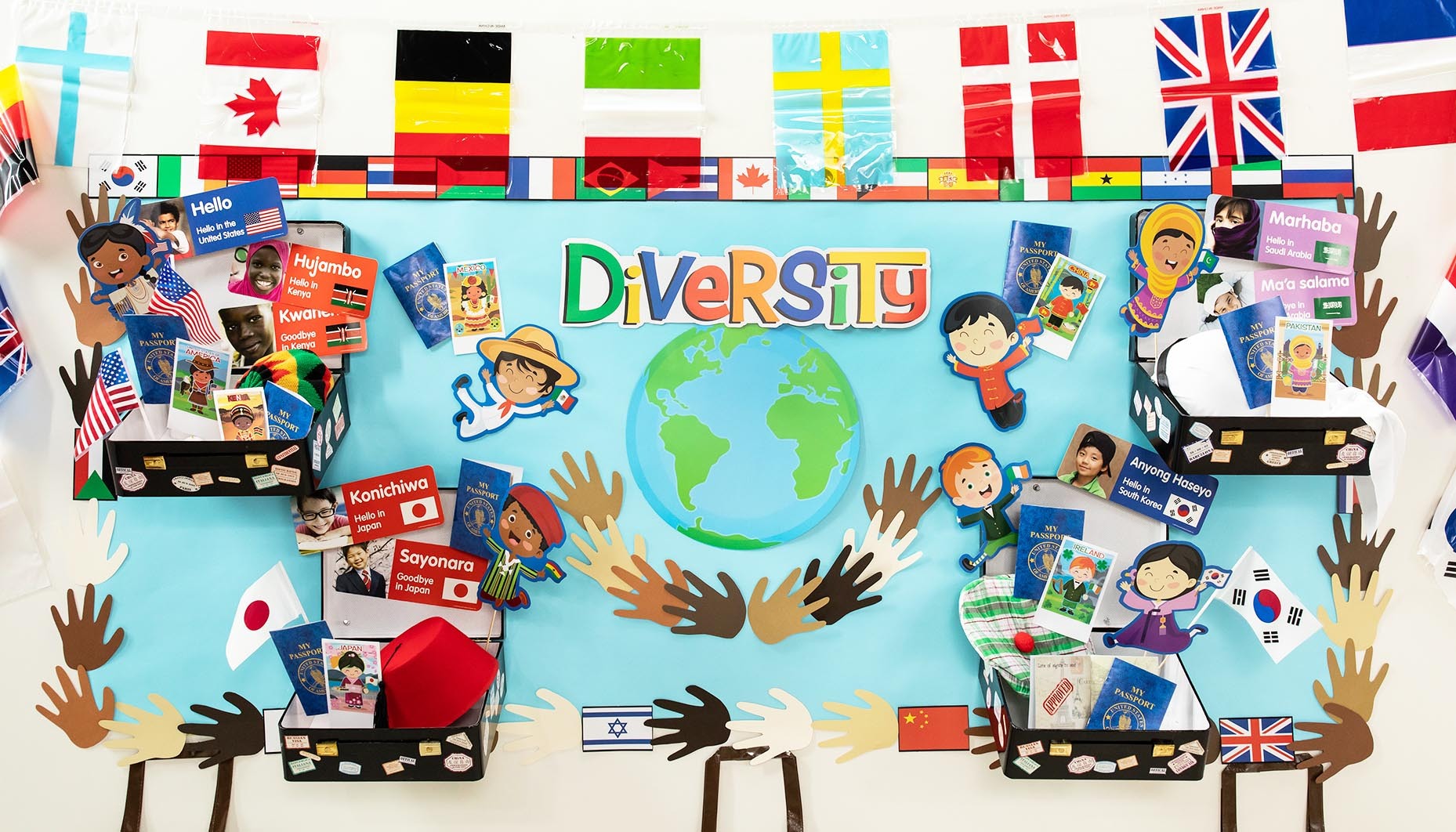 Diversity Bulletin Board Idea Fun365