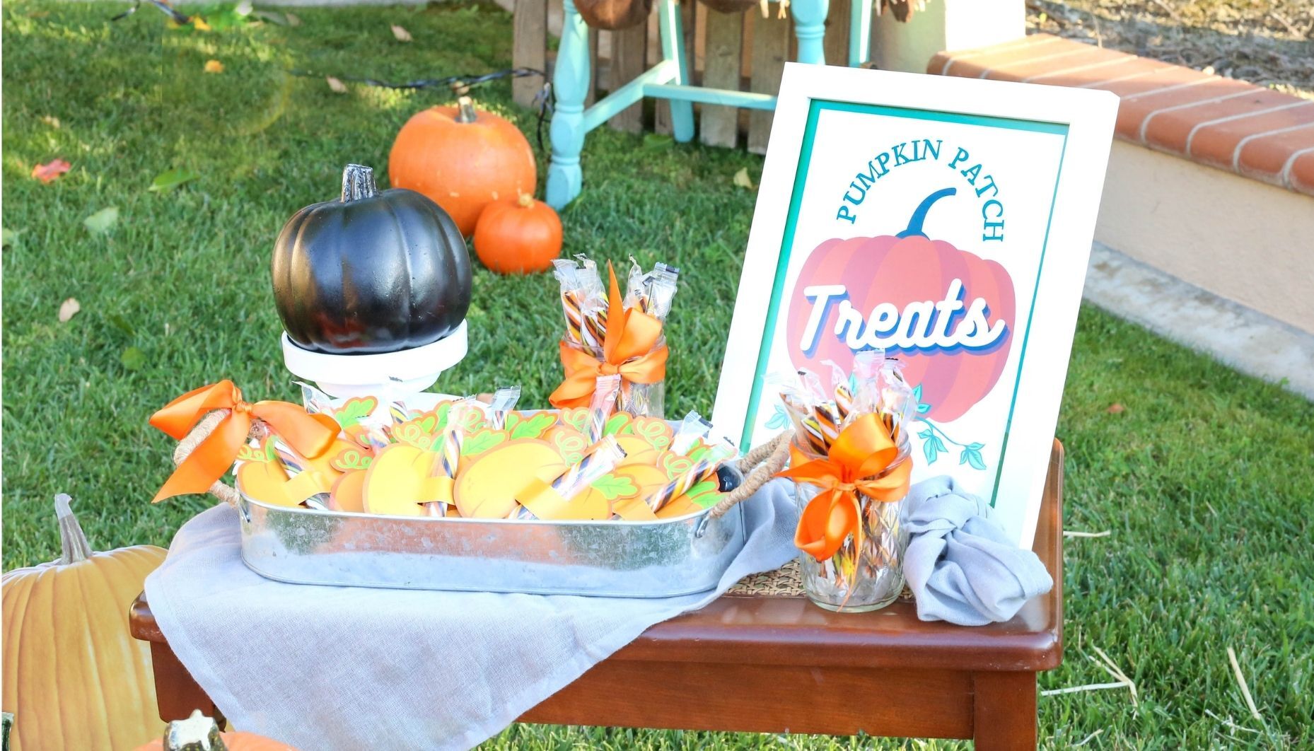 Pumpkin Patch Yard Display | Fun365