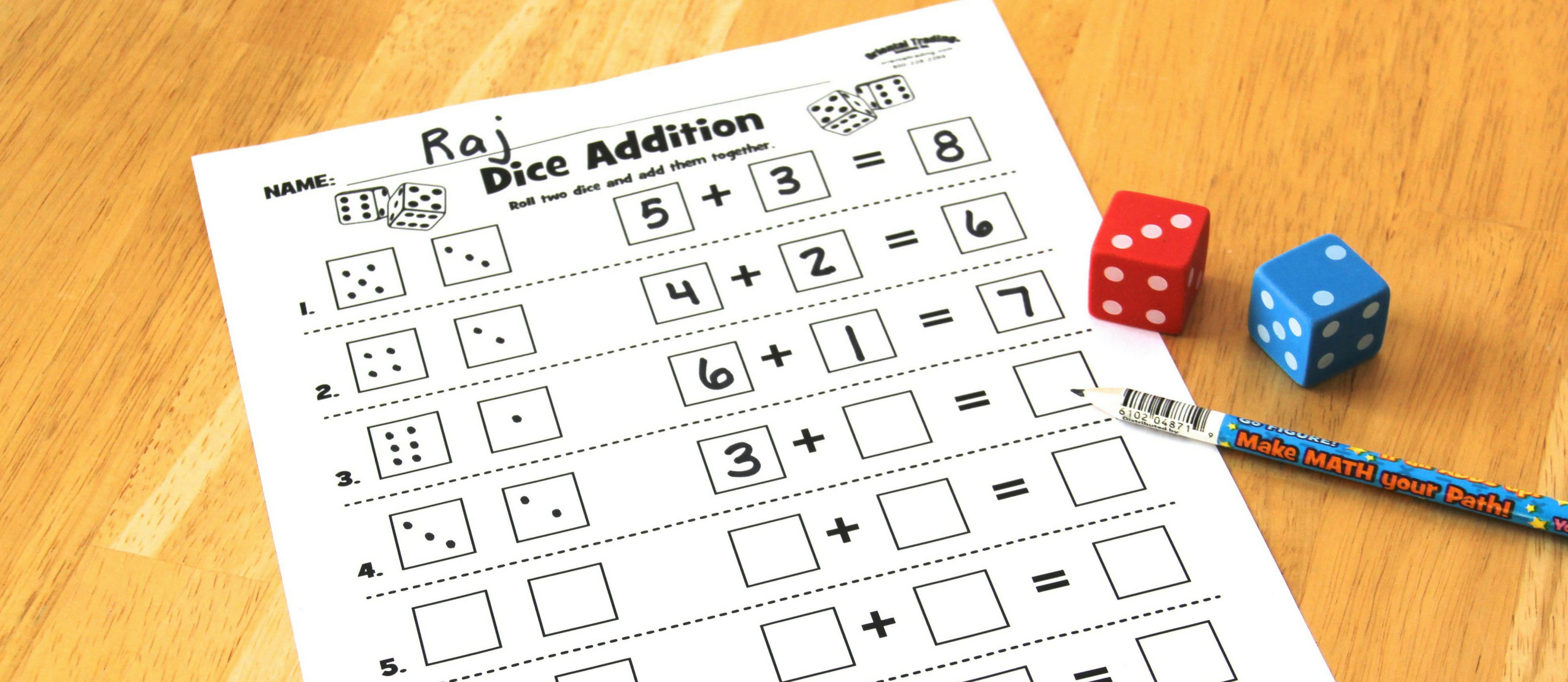 Quick and Easy Dice Center Activities | Fun365