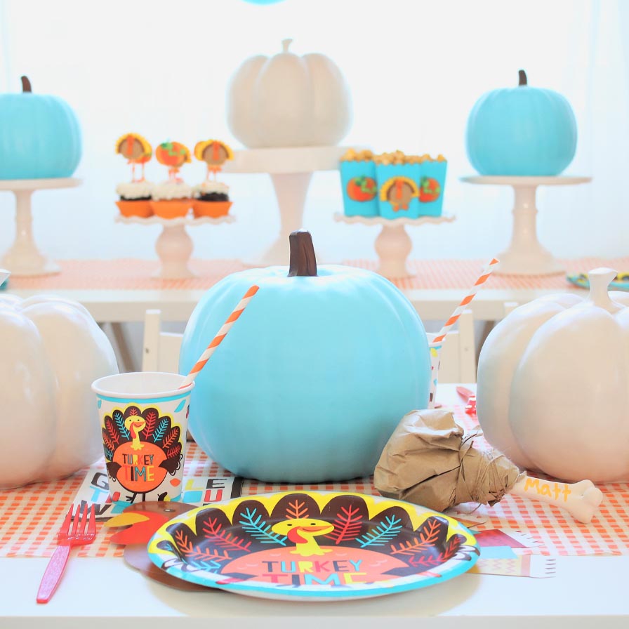 Kids' Turkey Themed Thanksgiving Party | Fun365