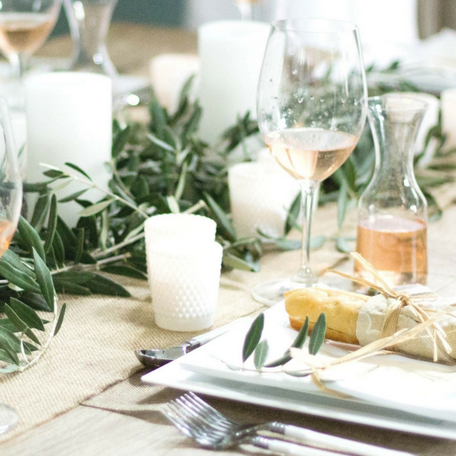 French Themed Bridal Table Settings A French Inspired Wedding Theme