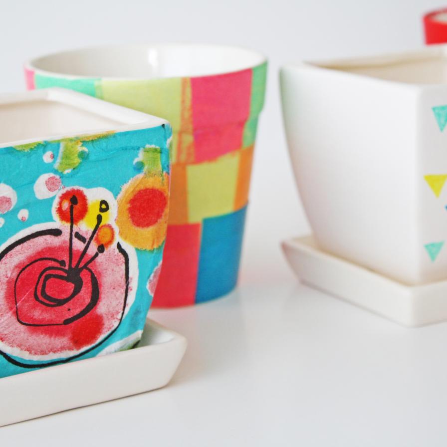 Spring Ceramic Pot Craft Ideas | Fun365