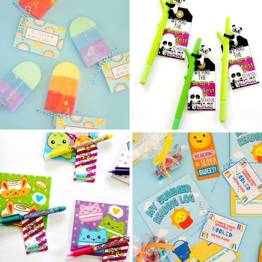 Student Gift Ideas with Free Printables | Fun365