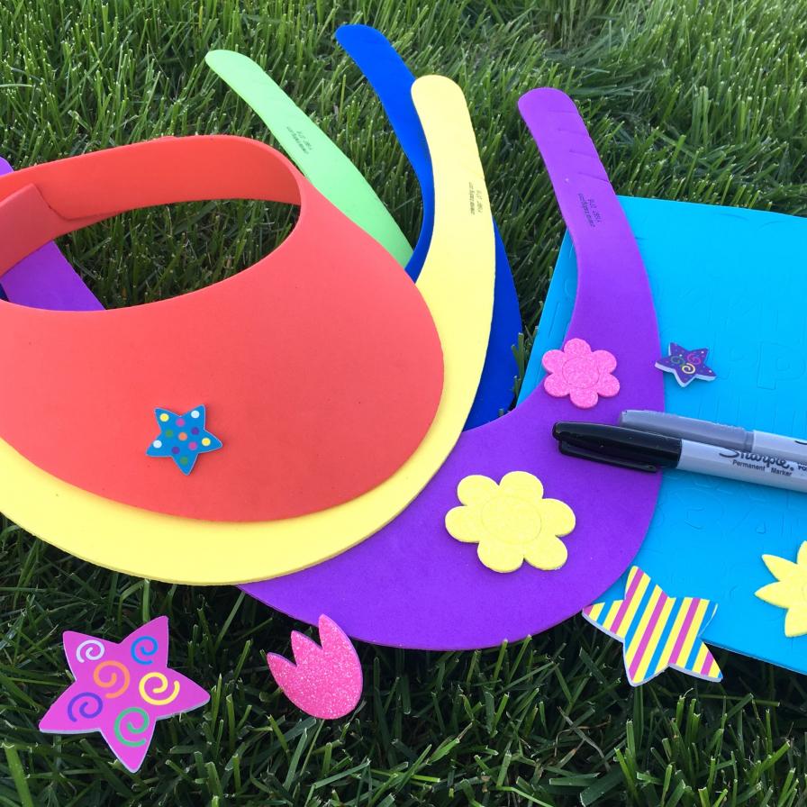 DIY Field Day Visors | Fun365