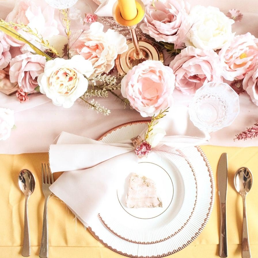 Mustard and Blush Wedding Ideas | Fun365