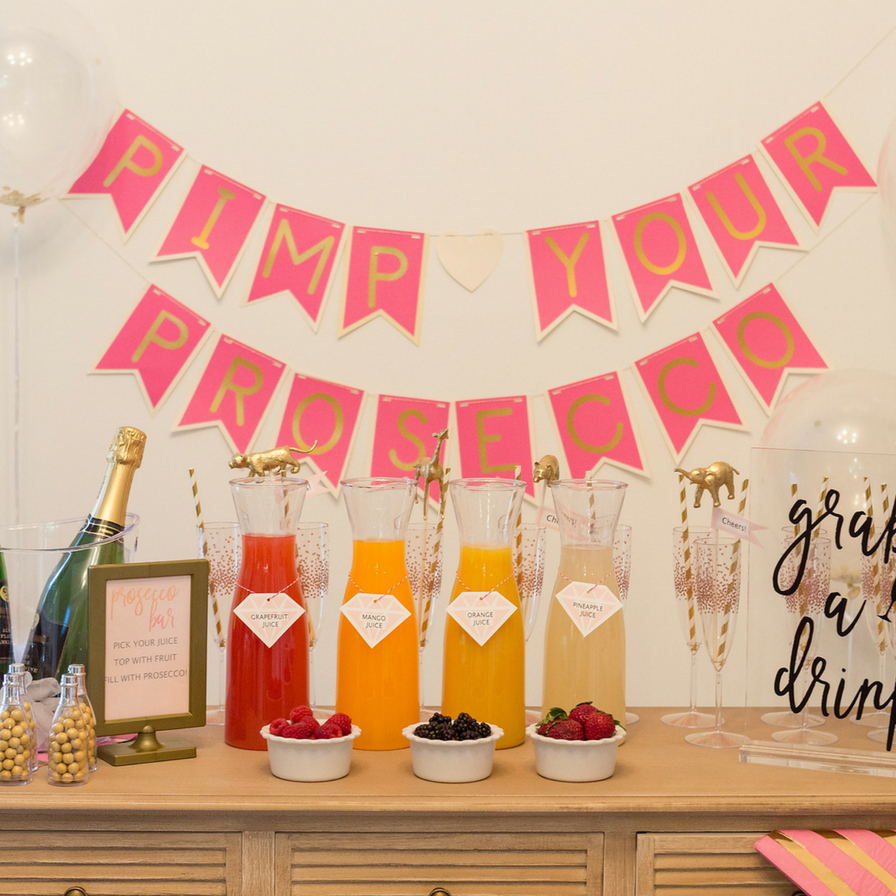 How To Build A Prosecco Bar | Fun365