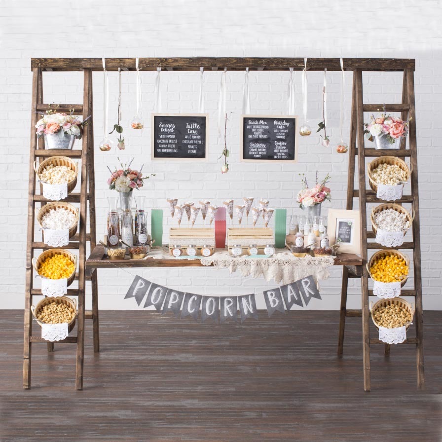 Popcorn Bar Decoration Small Kitchen Serving Area Solutions Blooming