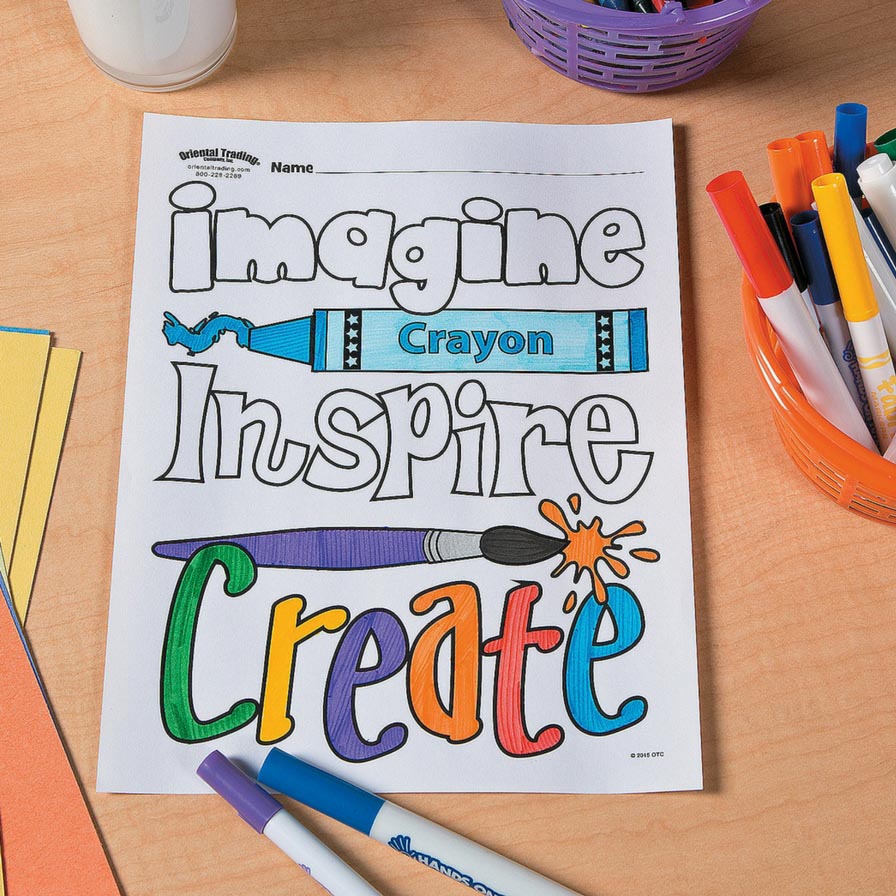 Little Artist Free Printable Coloring Page Idea | Fun365