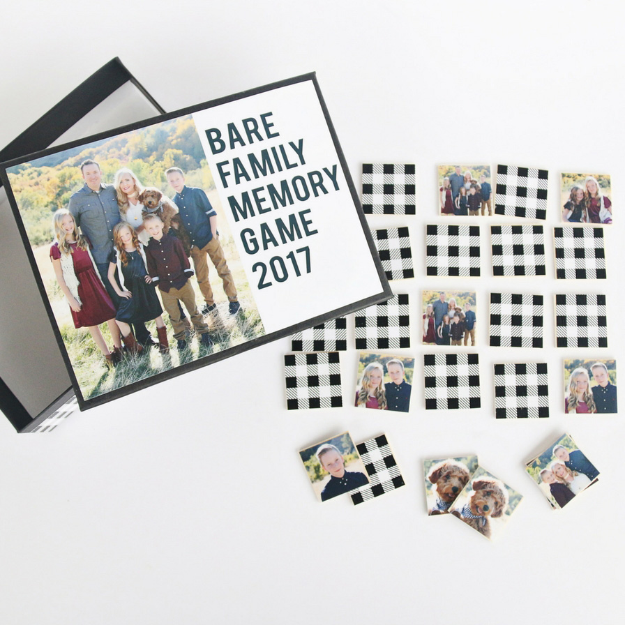 DIY Family Photo Memory Game | Fun365