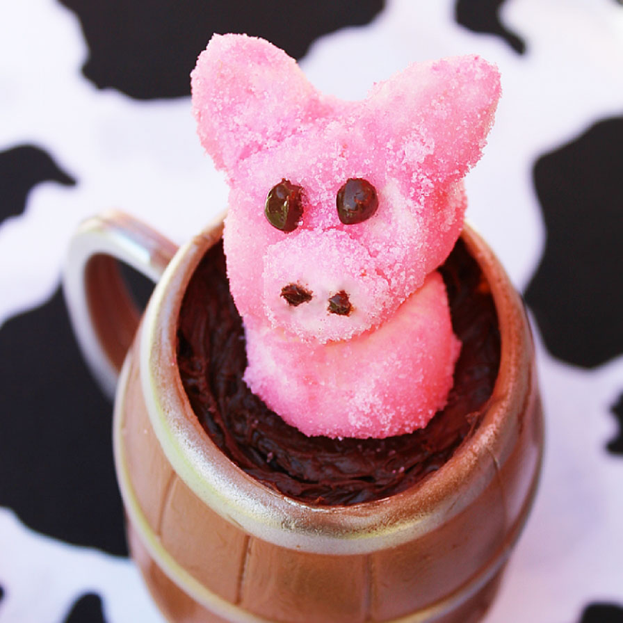 Marshmallow Piggies In a Barrel | Fun365