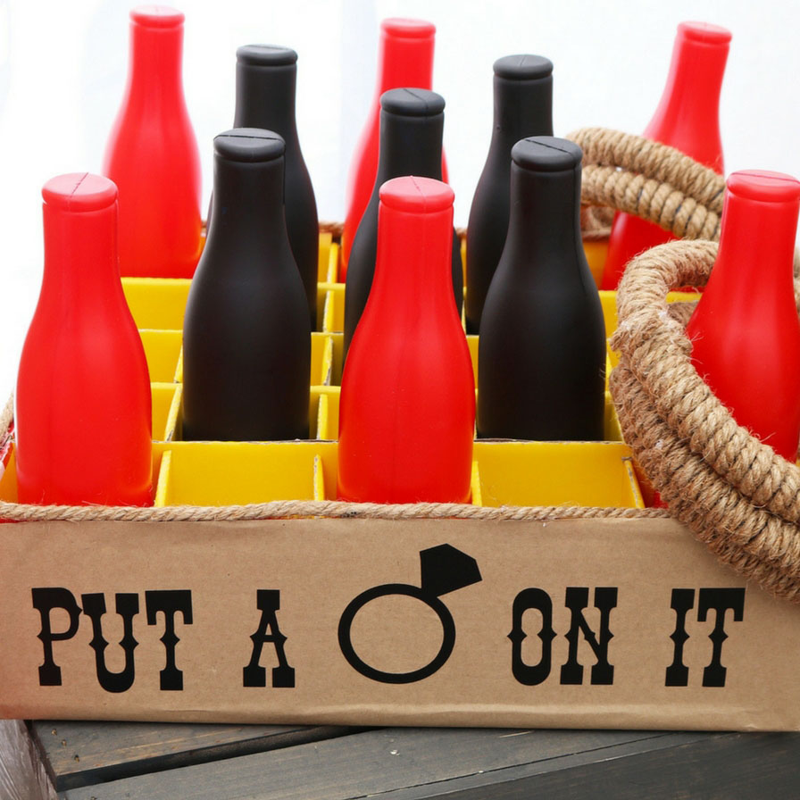 Carnival Bottle Ring Toss Game