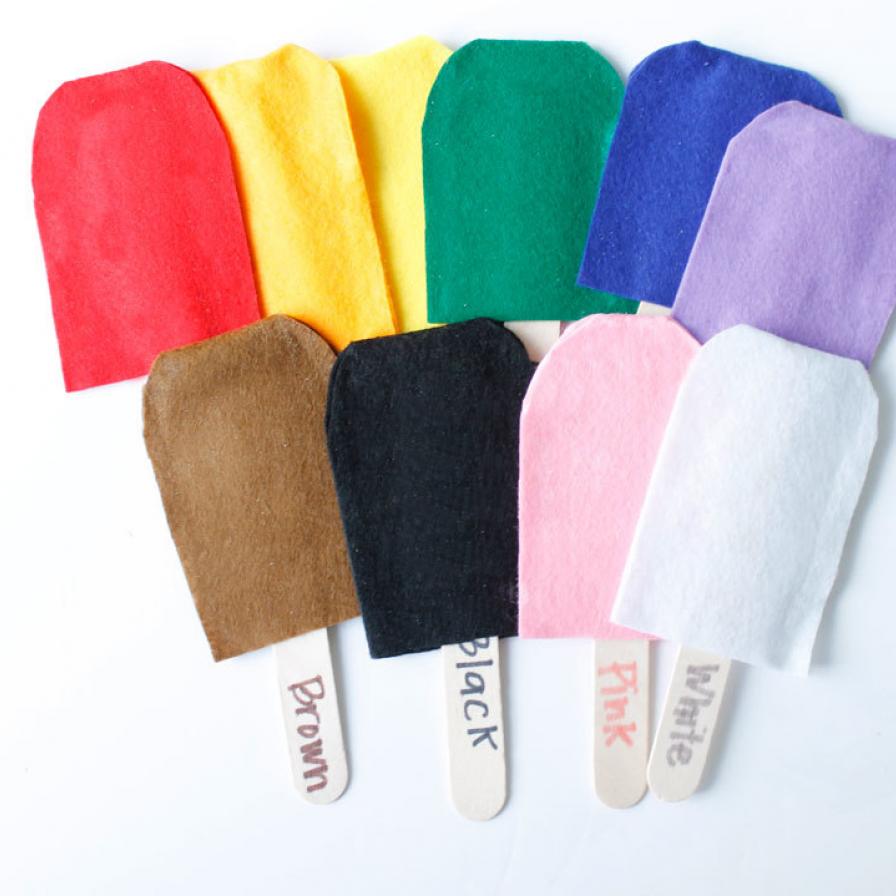 Felt Color Matching Popsicles | Fun365