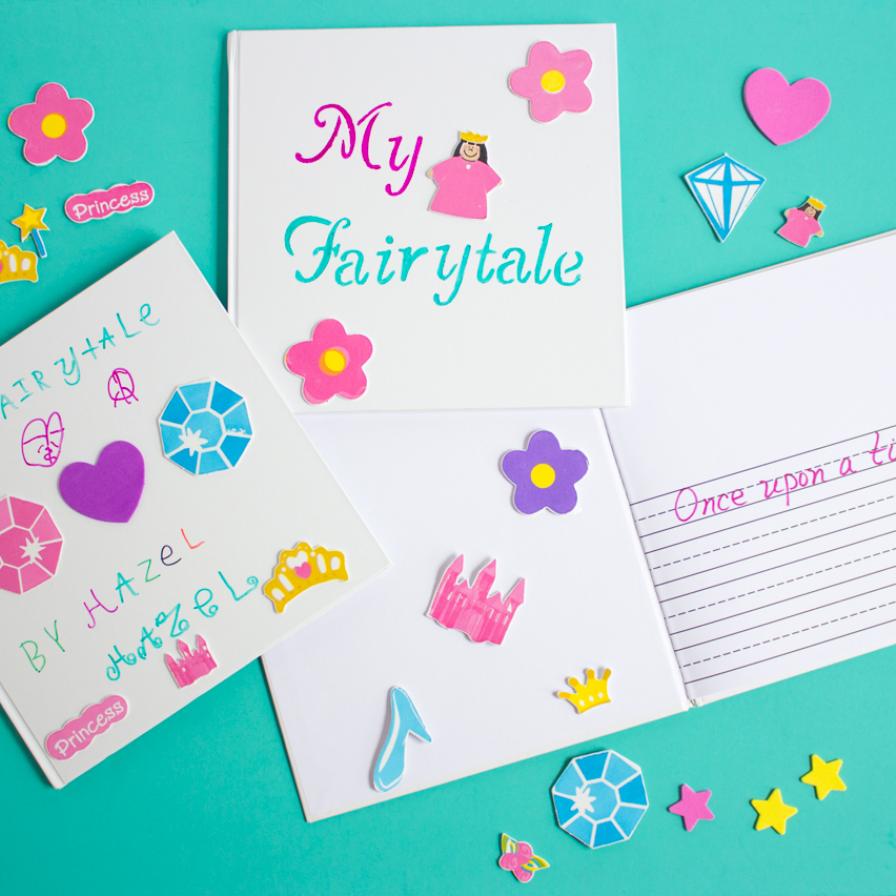 Make Your Own Fairy Tale Books | Fun365