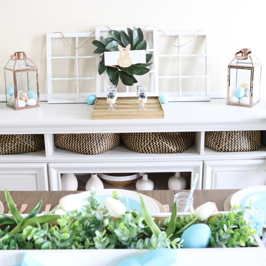 DIY Farmhouse Easter Backdrop | Fun365