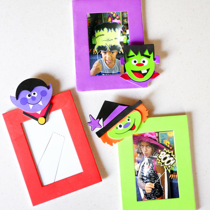 DIY Halloween Photo Frames | Fun365