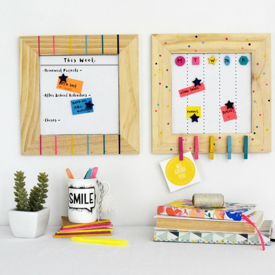 DIY Back to School Magnetic Calendar | Fun365