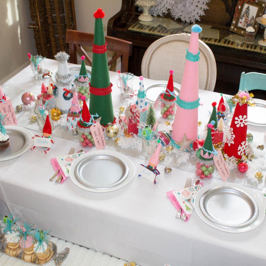 Gnome for the Holidays DIY: Gnome Hat Centerpiece | Fun365