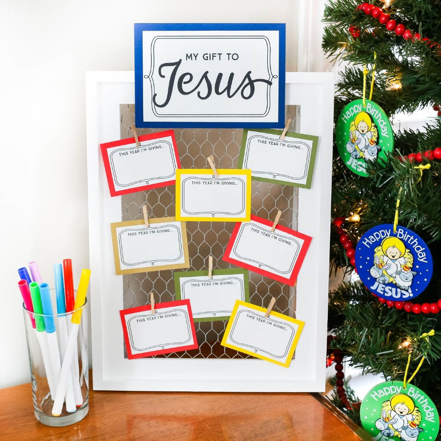 My Gift to Jesus DIY Sign | Fun365