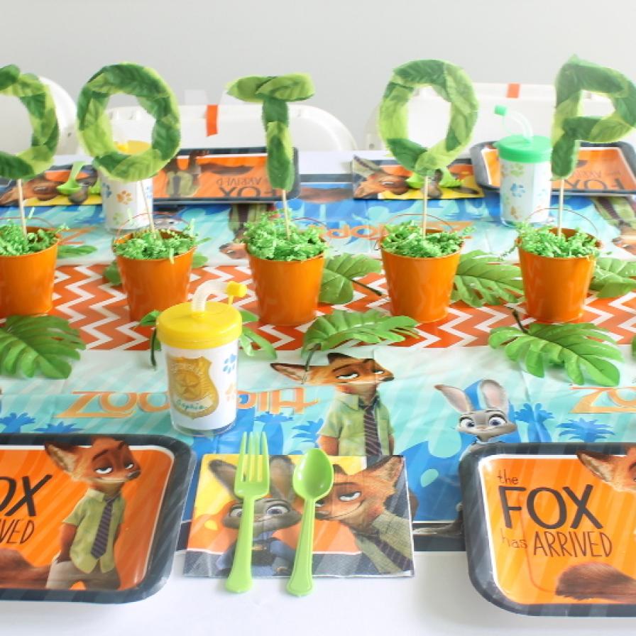 DIY Zootopia Jungle Centerpiece | Fun365