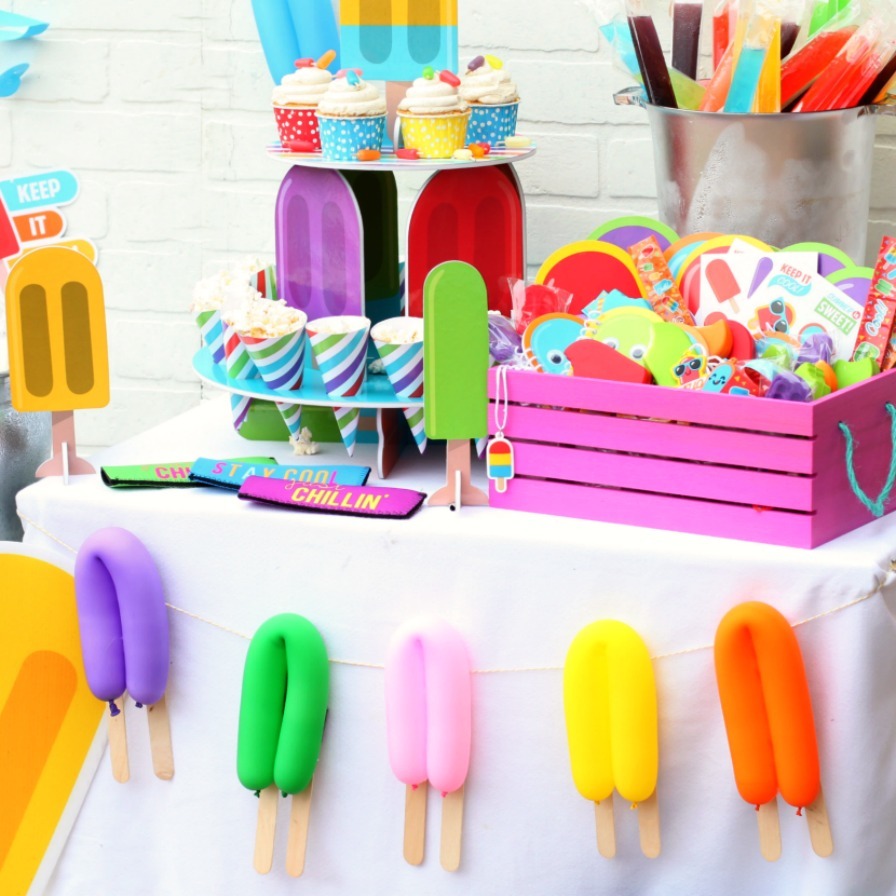 DIY Popsicle Balloon Garland | Fun365