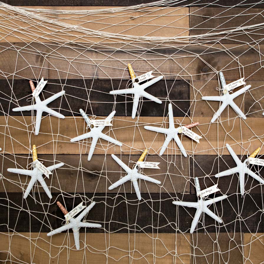 How to Make a Starfish Escort Card | Fun365