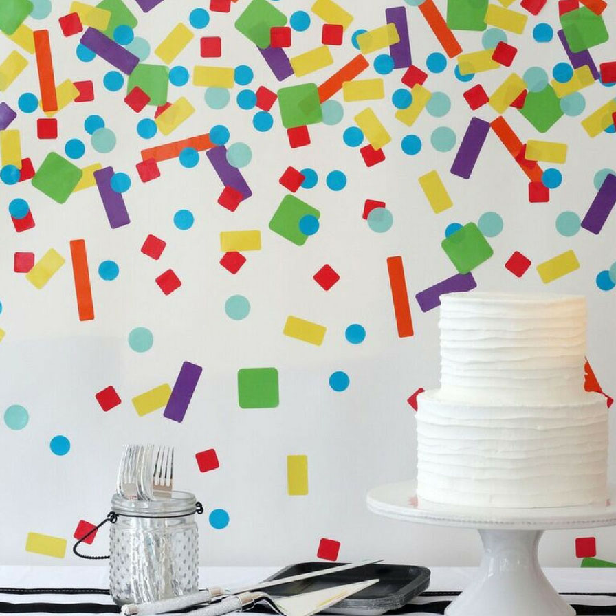 Sticker Cake Backdrop | Fun365