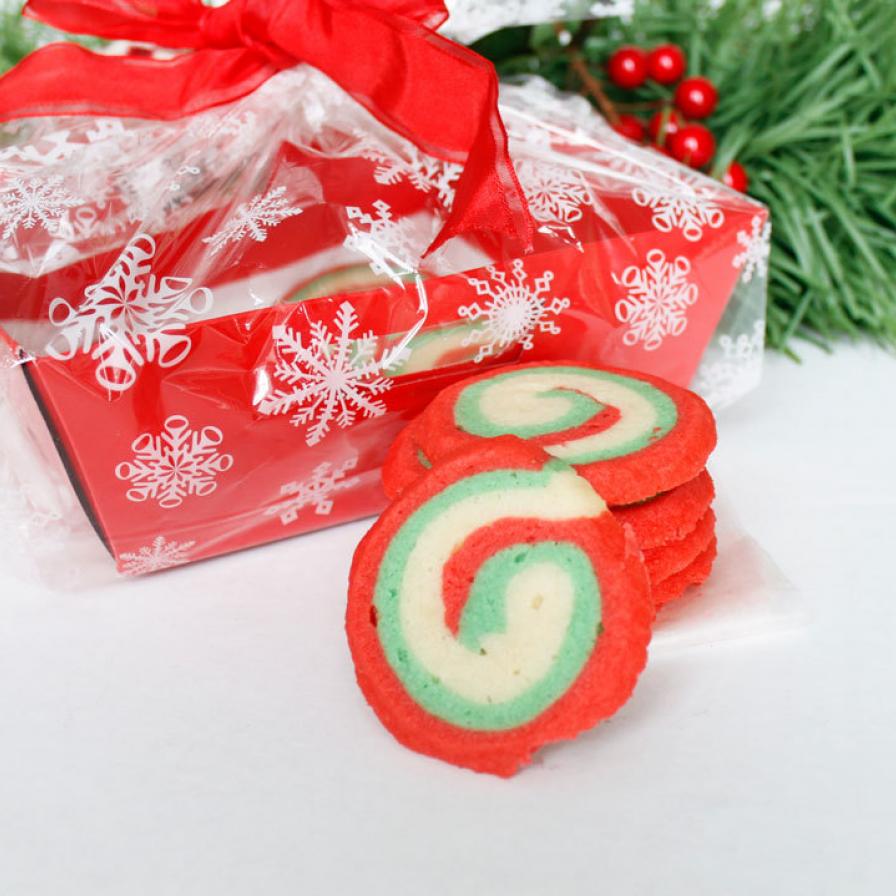 Christmas Color Swirl Cookies | Fun365