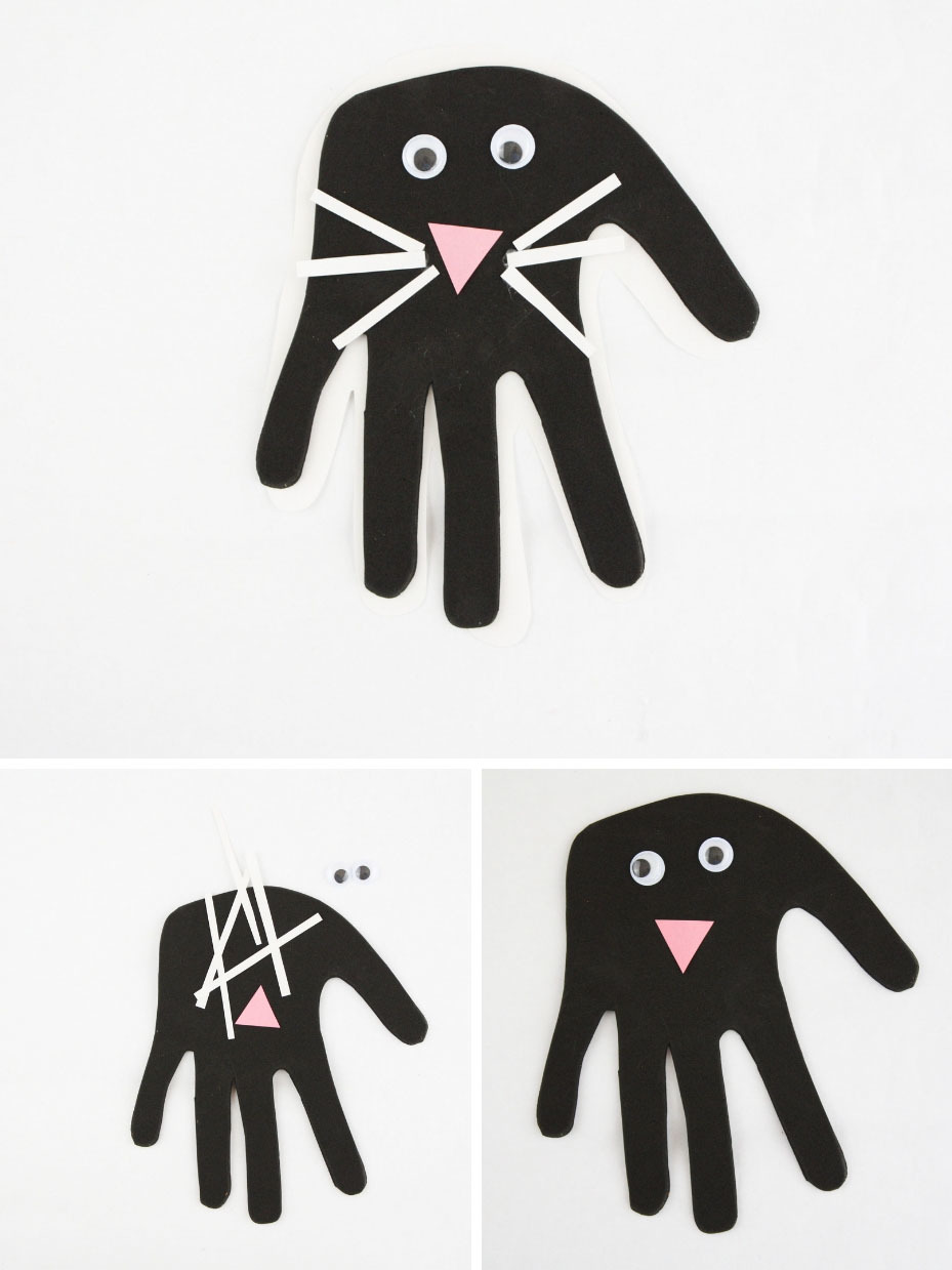 Halloween Handprint Craft Garland | Fun365