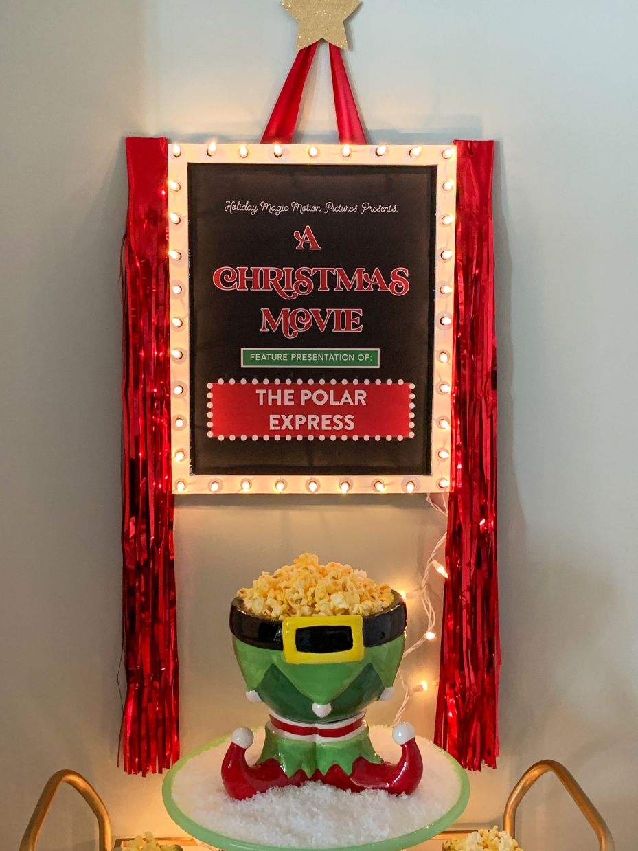 Christmas Movie Night Free Printables | Fun365