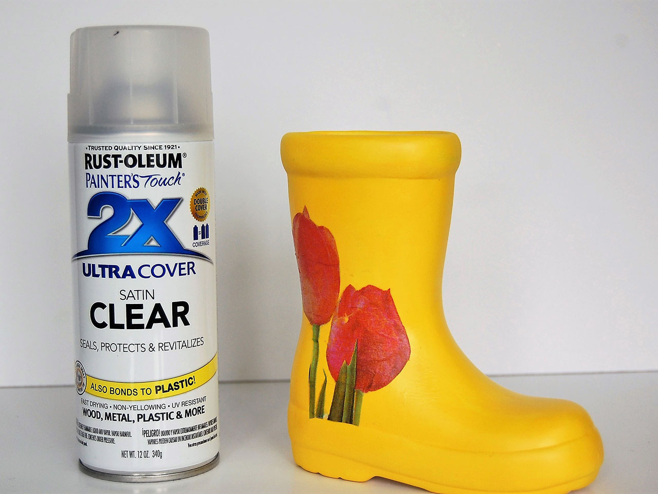 DIY Ceramic Boot Planters | Fun365