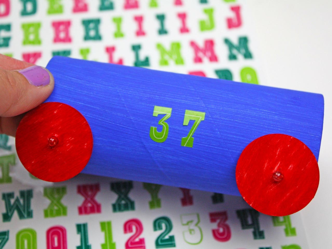 Craft Roll Race Cars & DIY Race Track | Fun365