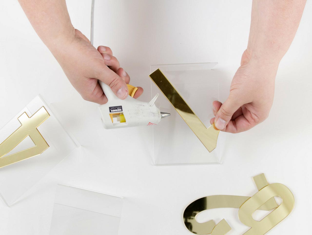 DIY Hand Lettered Table Numbers | Fun365