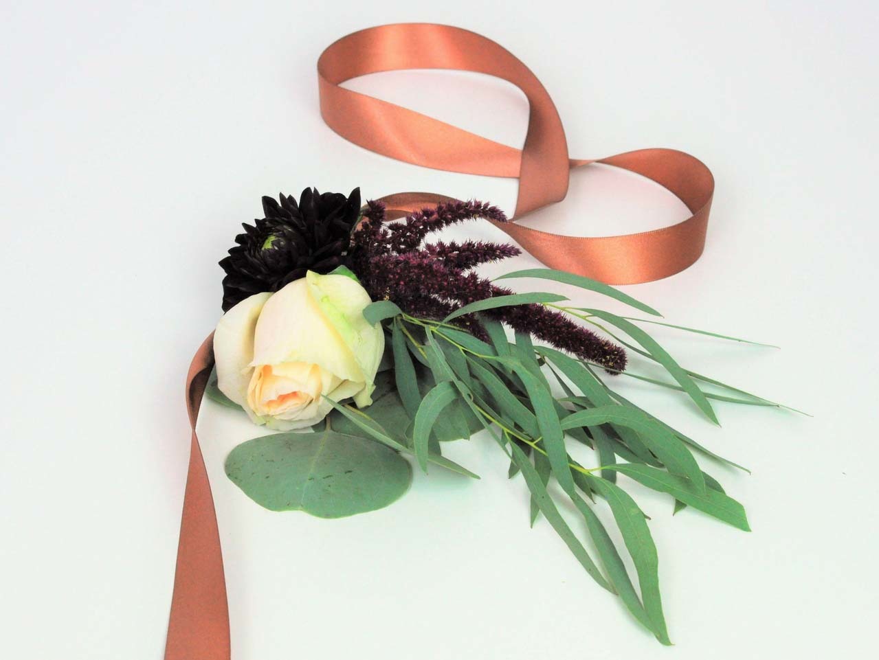 DIY Mr. and Mrs. Fur and Copper Chair Backers | Fun365
