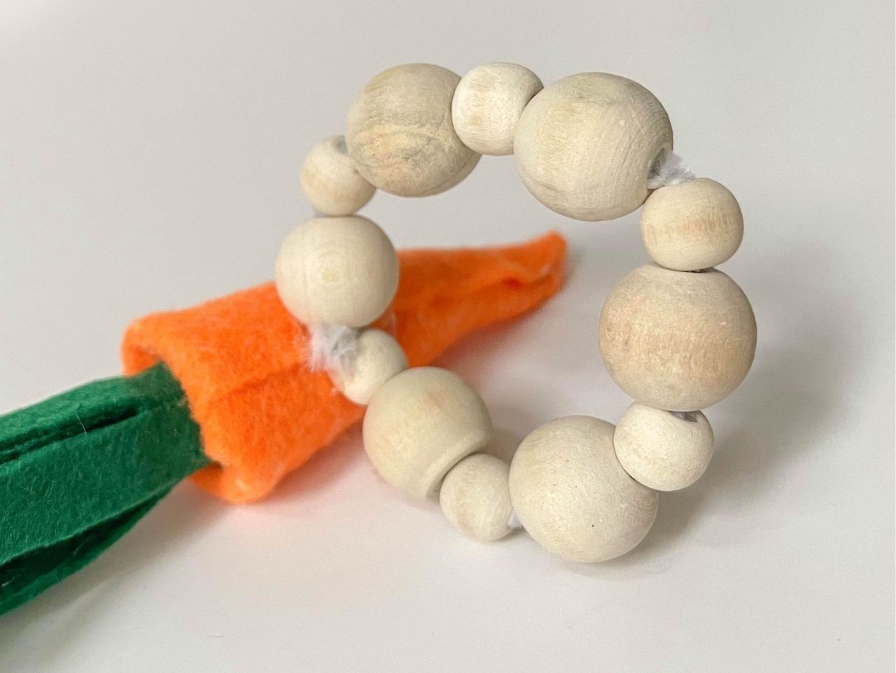 Felt Carrot Easter Napkin Rings | Fun365
