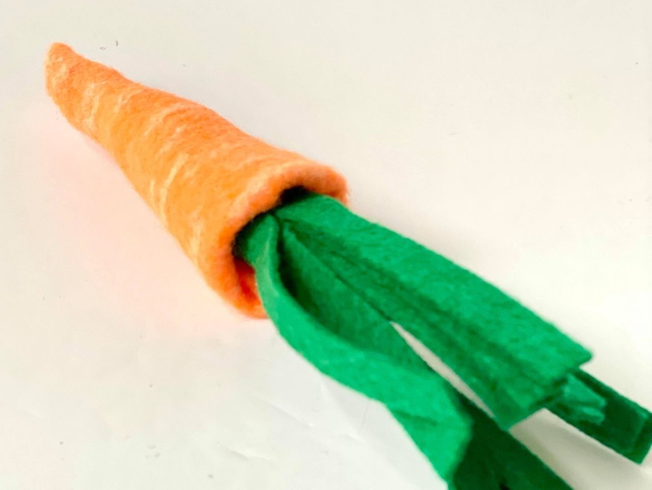 Felt Carrot Easter Napkin Rings | Fun365