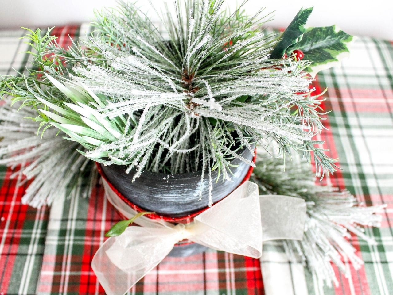 DIY Flannel Fling Bridal Shower Centerpiece | Fun365