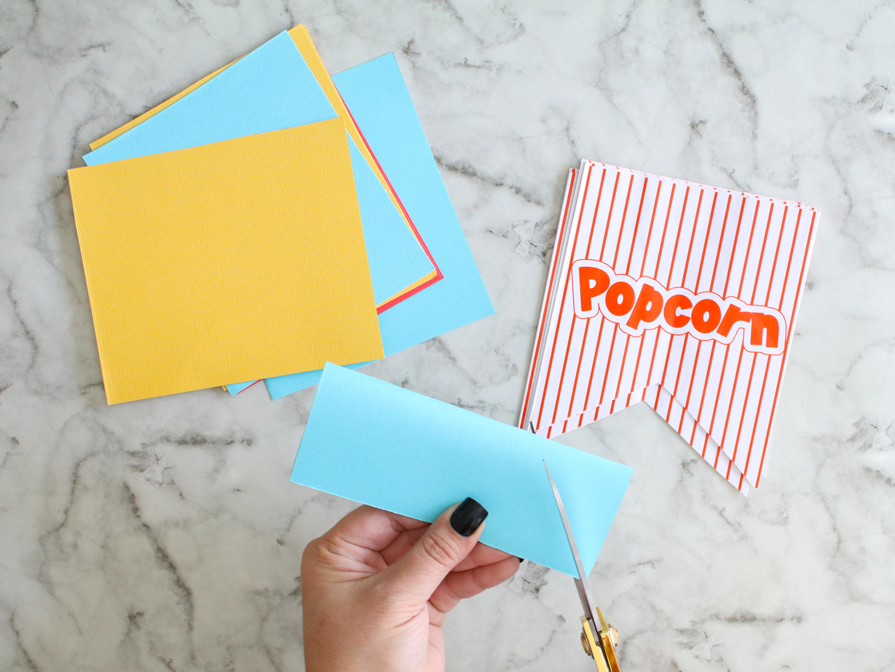 DIY Snack Bar Trunk or Treat Banner | Fun365