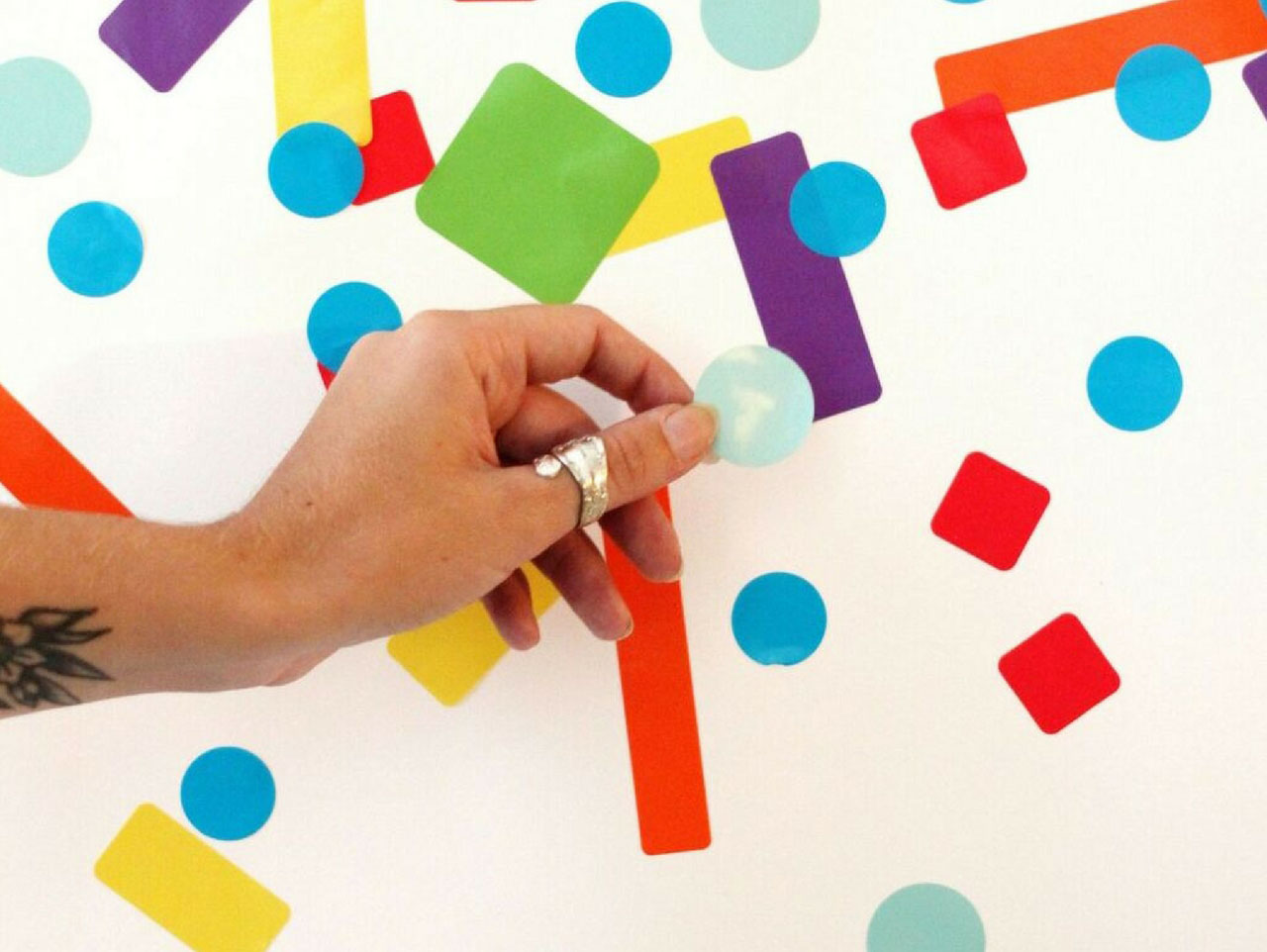 Sticker Cake Backdrop | Fun365