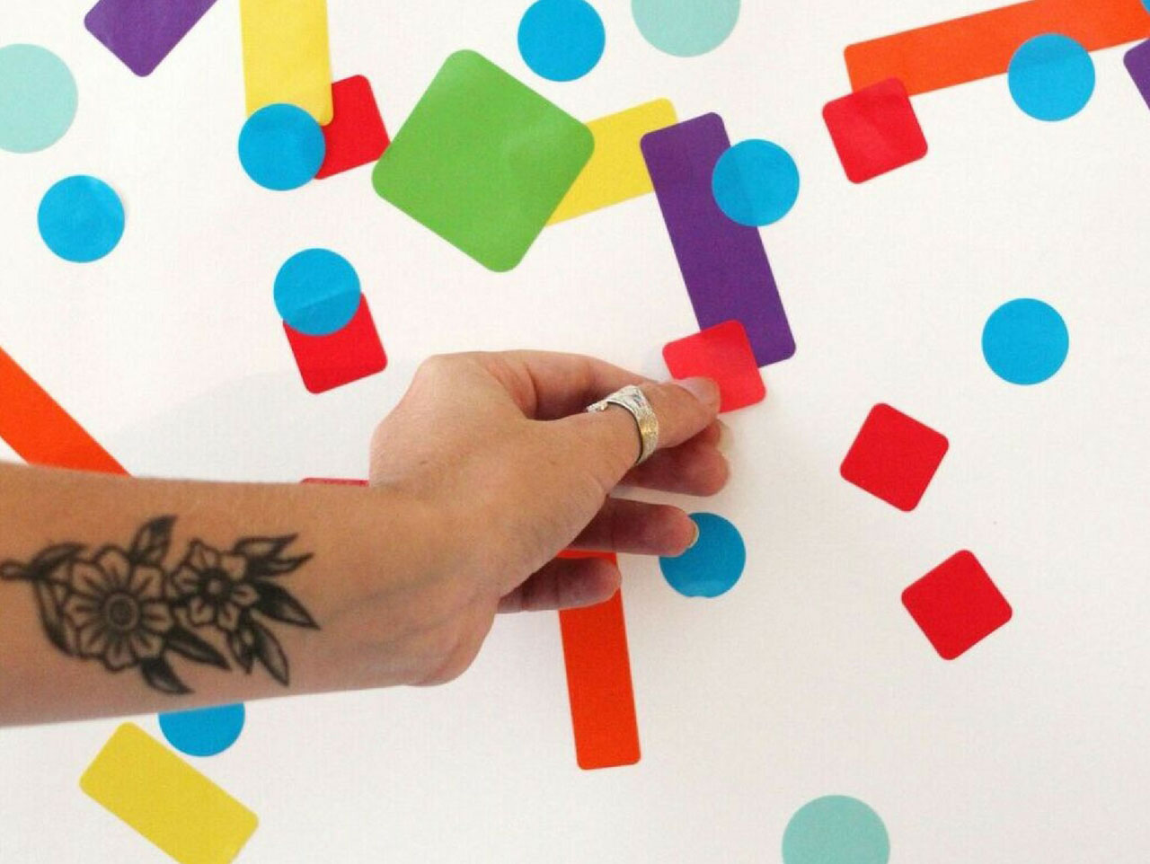 Sticker Cake Backdrop | Fun365